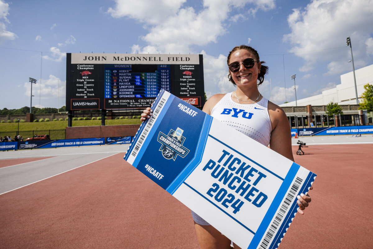 BYU track and field qualifies 16 for nationals | News, Sports, Jobs ...